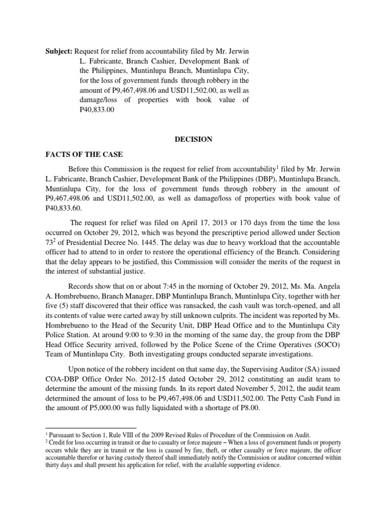 Request For Relief Sample | PDF | Duty Of Care | Negligence