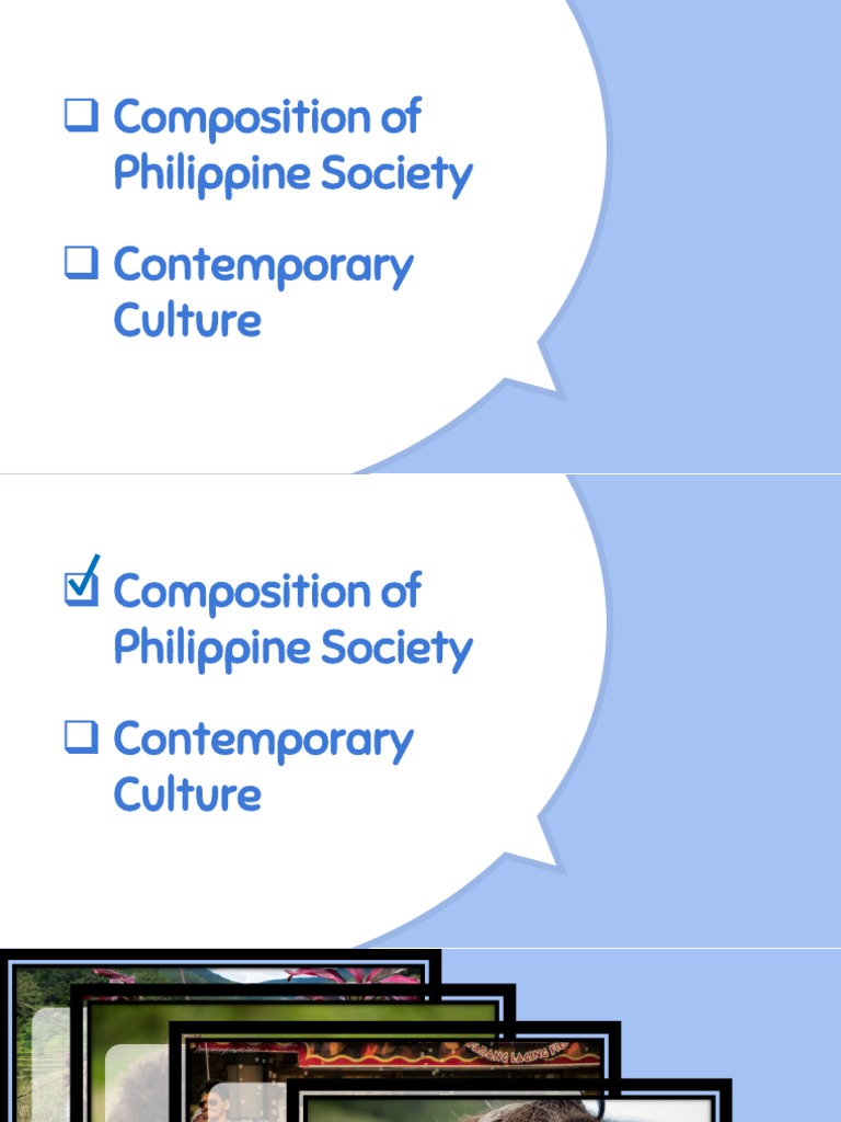 Composition-of-Philippine-Society.pptx | Minority Group | Philippines