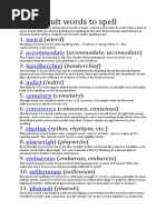 Medium English Words and Meanings | PDF