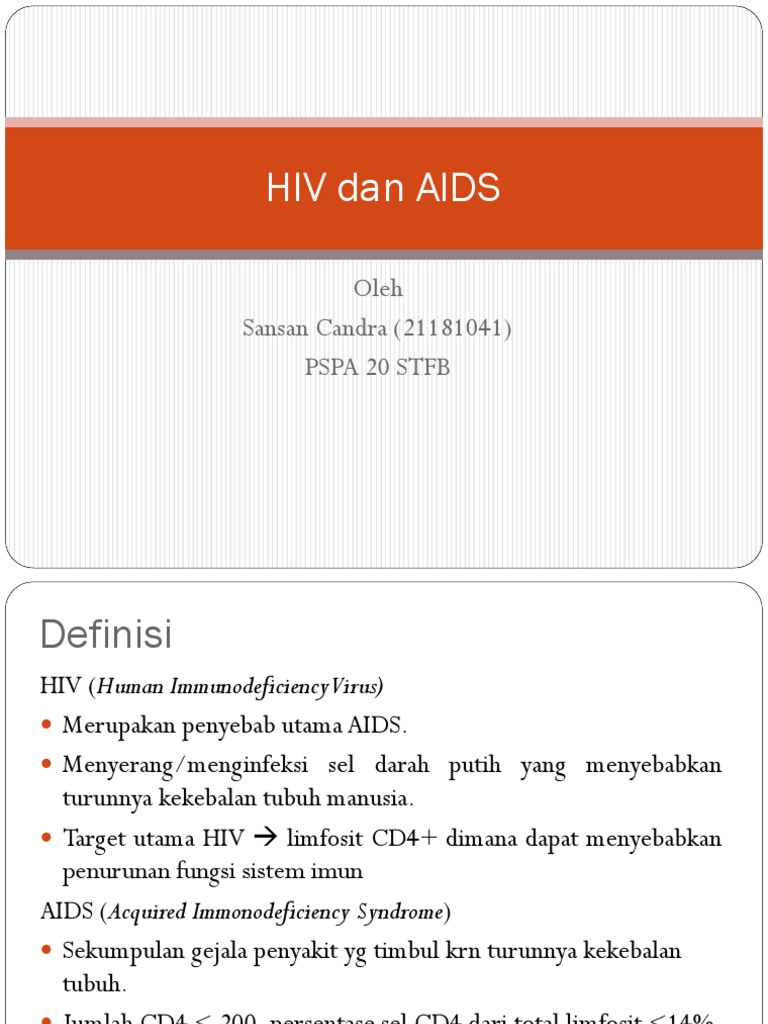 Hiv Dan Aids | PDF