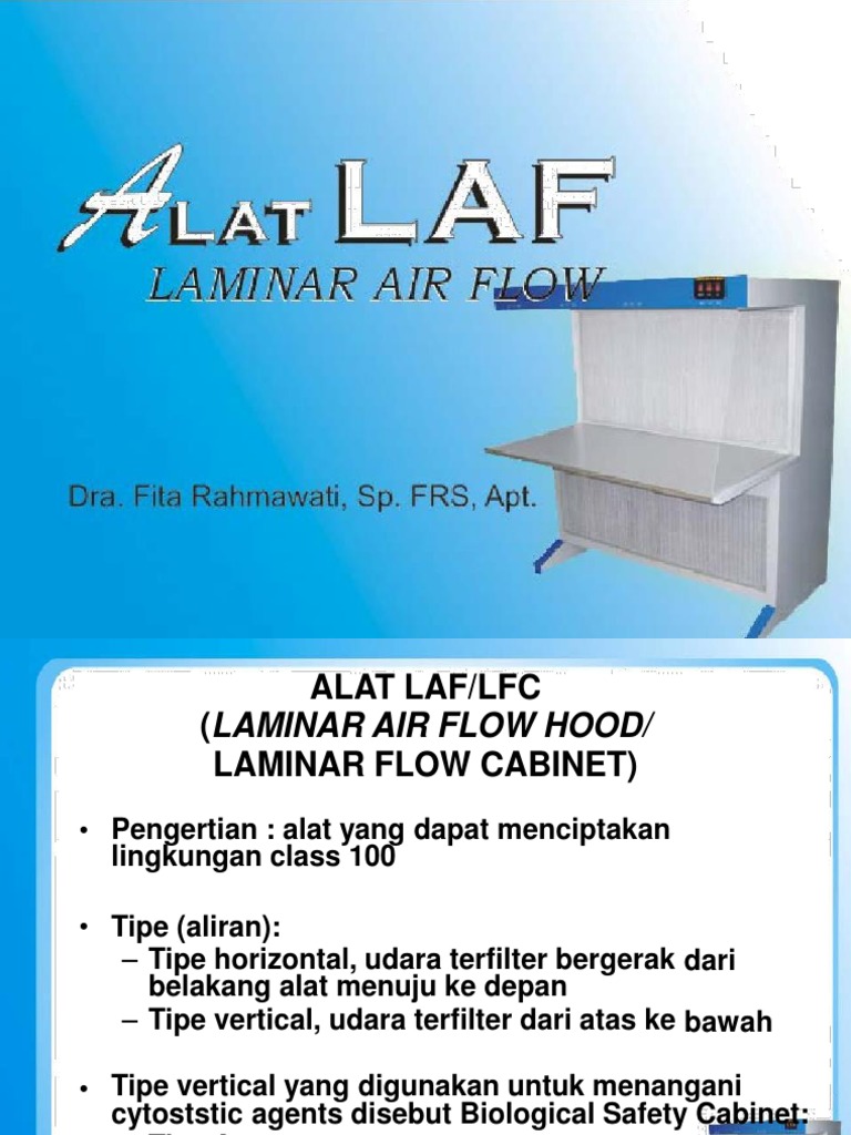 Alat LAF | PDF