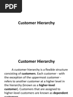 Creating Customer Hierarchy in SAP | PDF | Hierarchy | Data Management