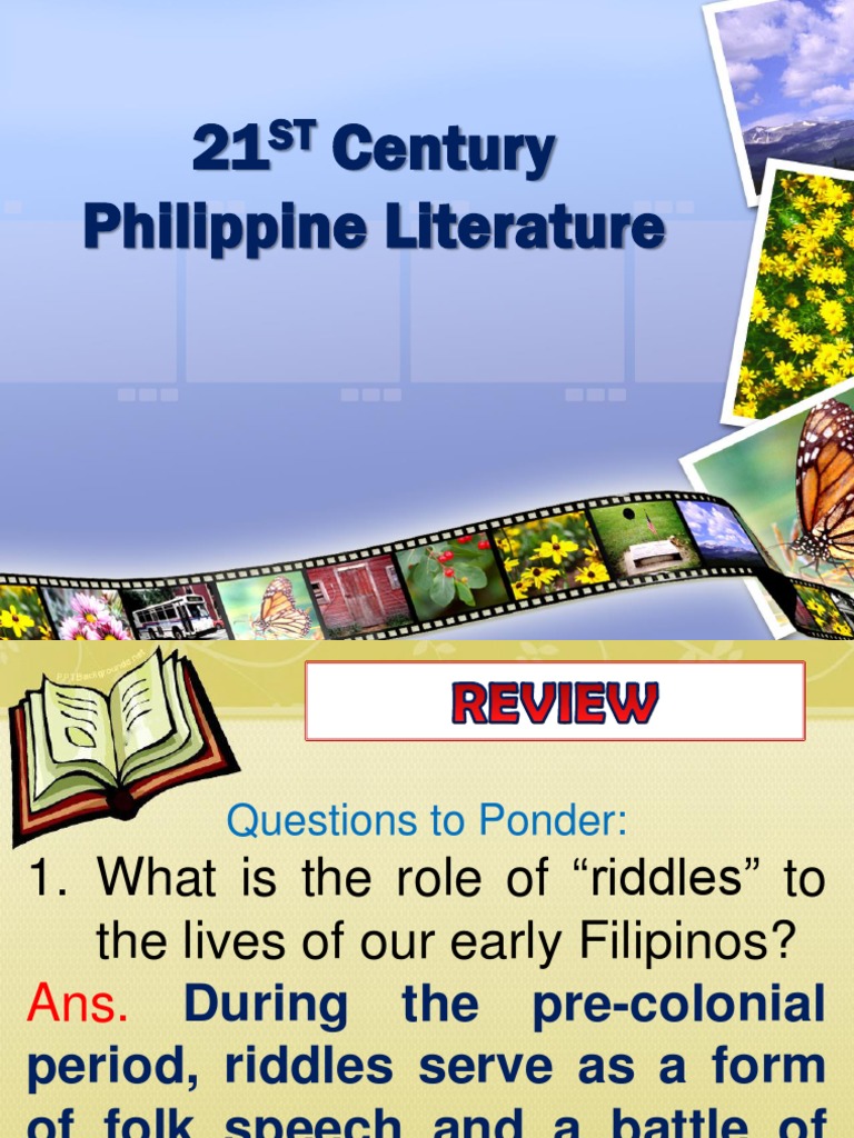 Riddles and Proverbs in Pre-Colonial Philippines | PDF | Riddle