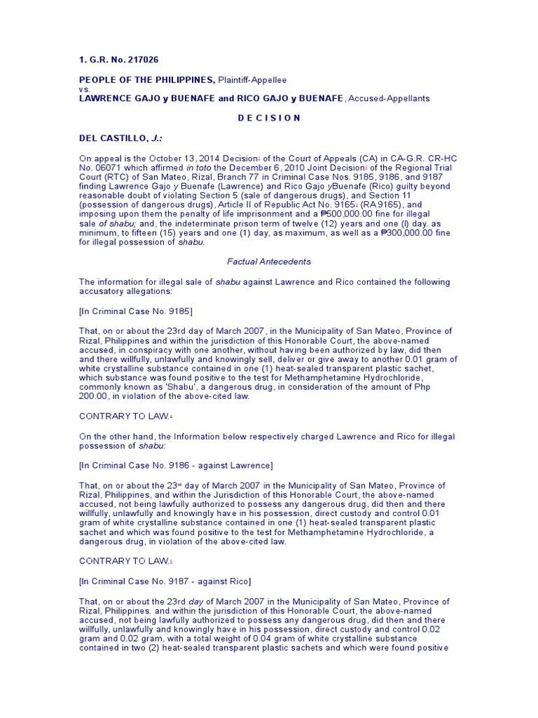 Practicum Subject Case Digest in Evidence | PDF | Arrest | Judgment (Law)