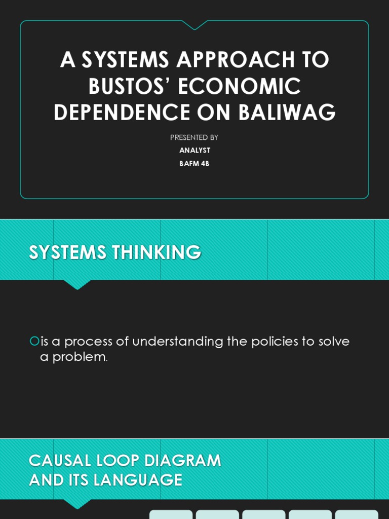 Systems Thinking Midterm Presentation. | PDF | Causality | Adjective