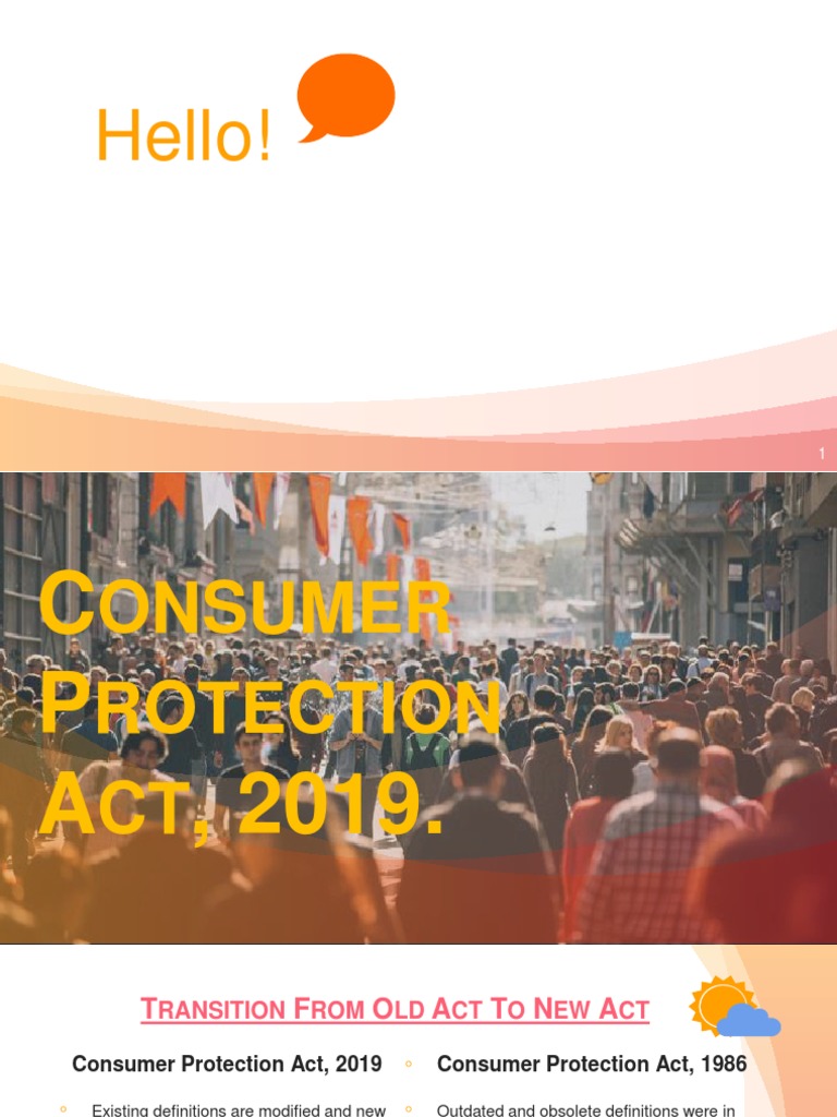 Consumer Protection Act | PDF | Product Liability | Consumer Protection