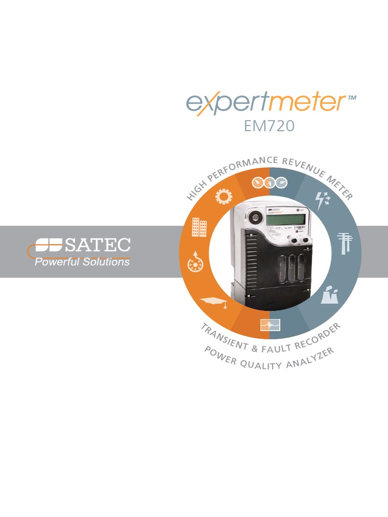 EXpertmeter EM720 Brochure | PDF | Power Supply | Electricity