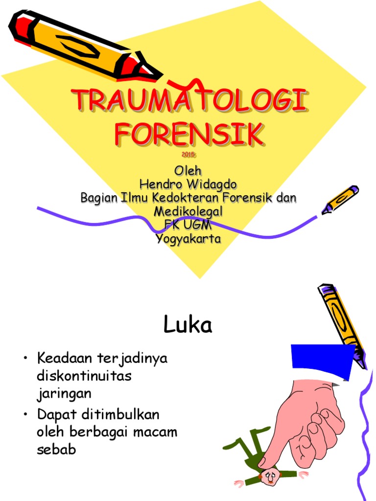 Traumatologi Forensik | PDF