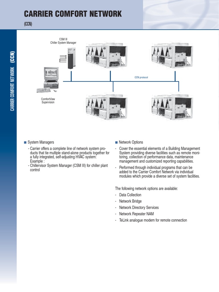 Carrier Comfort Network Overview | PDF | Computer Networking | Computer ...