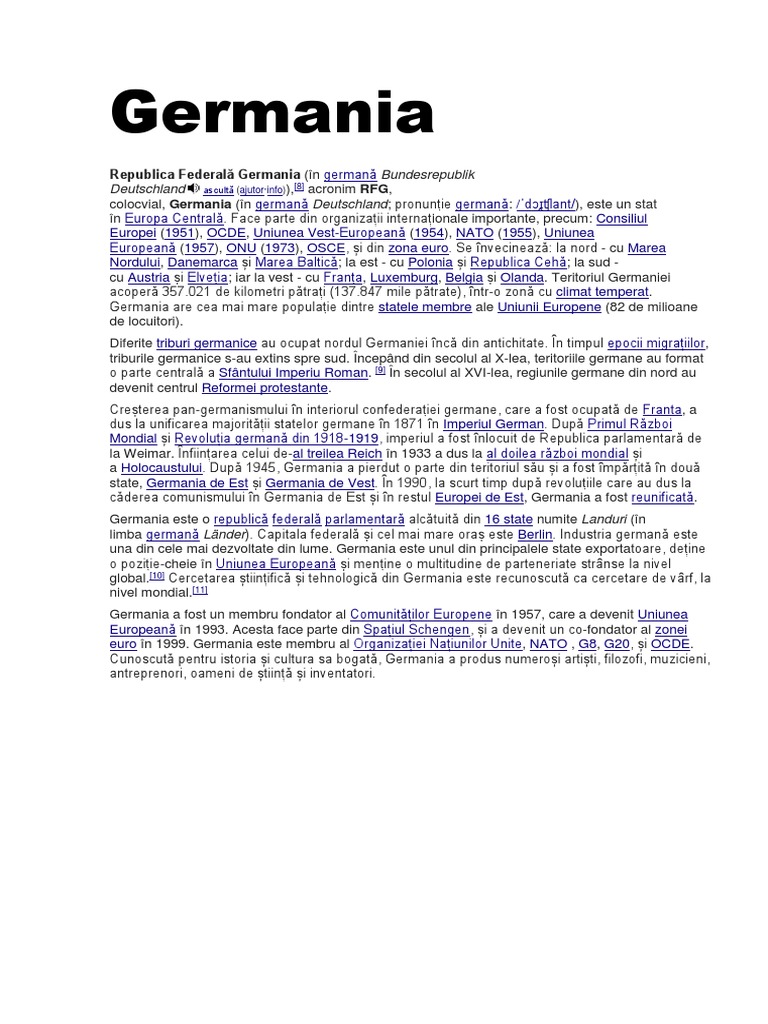 Germania | PDF