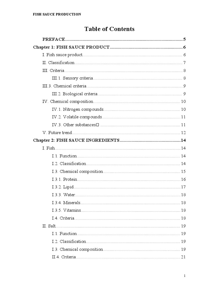 Fish Sauce Production Process Overview | PDF | Osmosis | Sodium Chloride