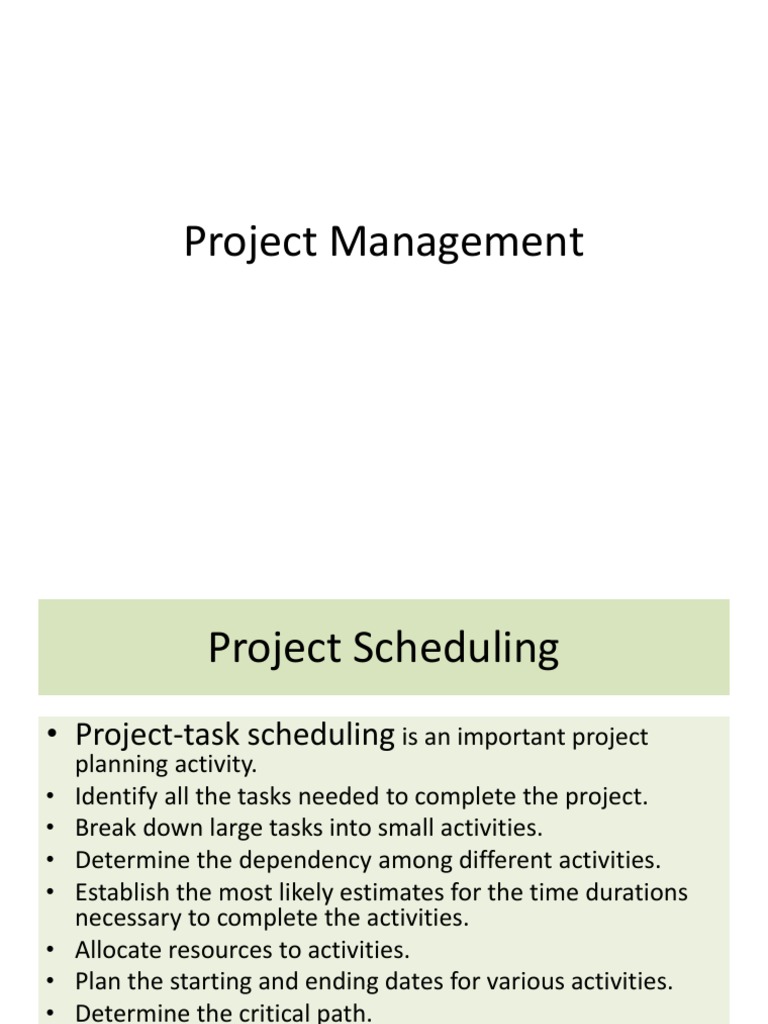 Project Management | PDF | Engineering | Areas Of Computer Science