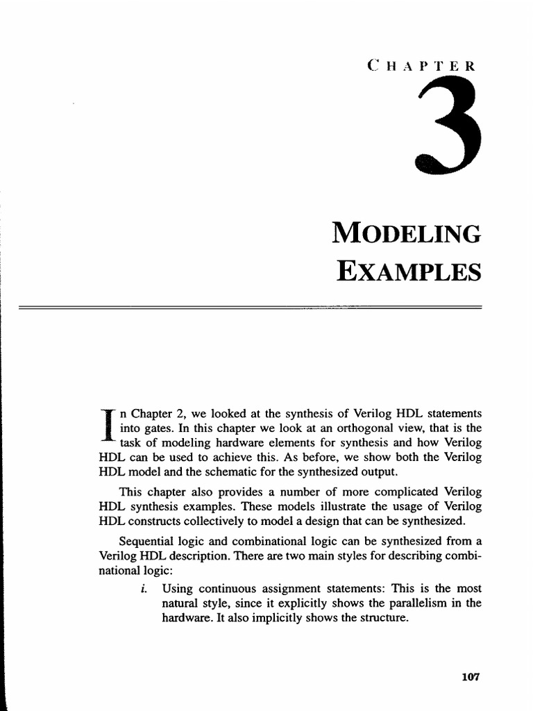 Verilog HDL Synthesis A Practical Primer | PDF