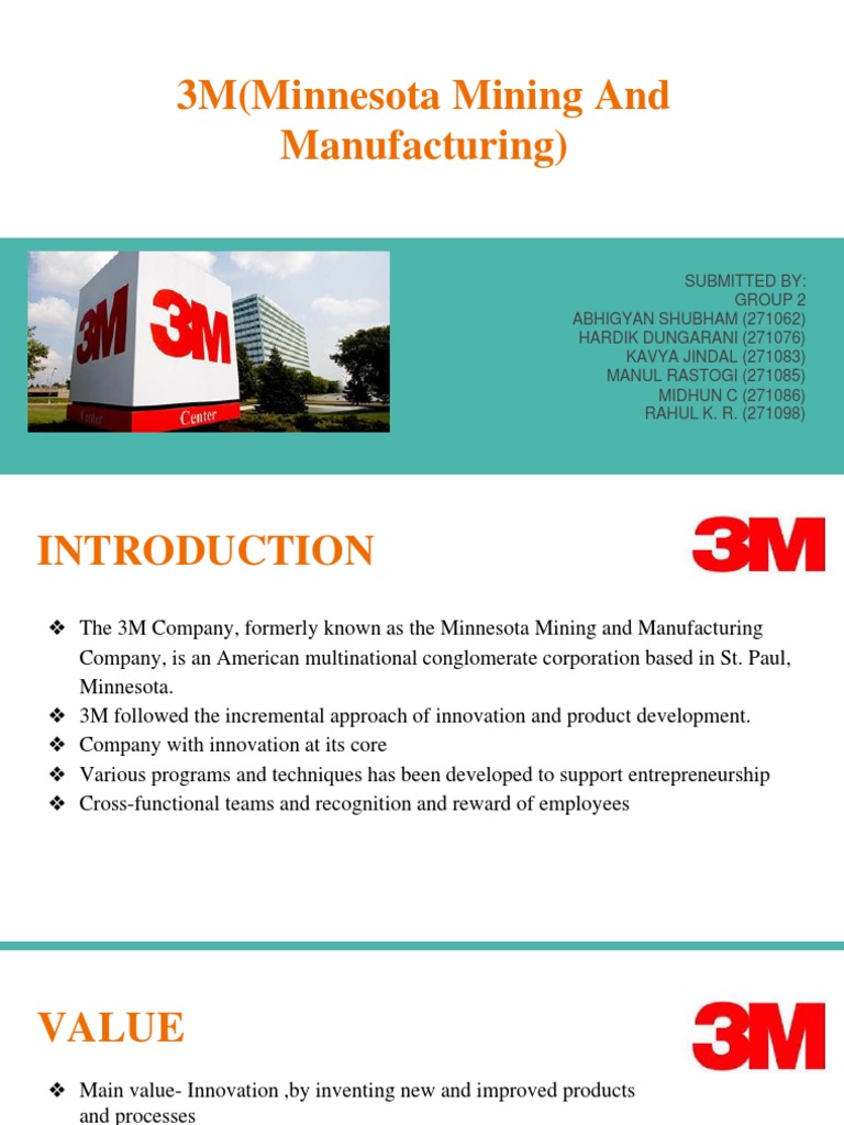 3M | Download Free PDF | New Product Development | Innovation