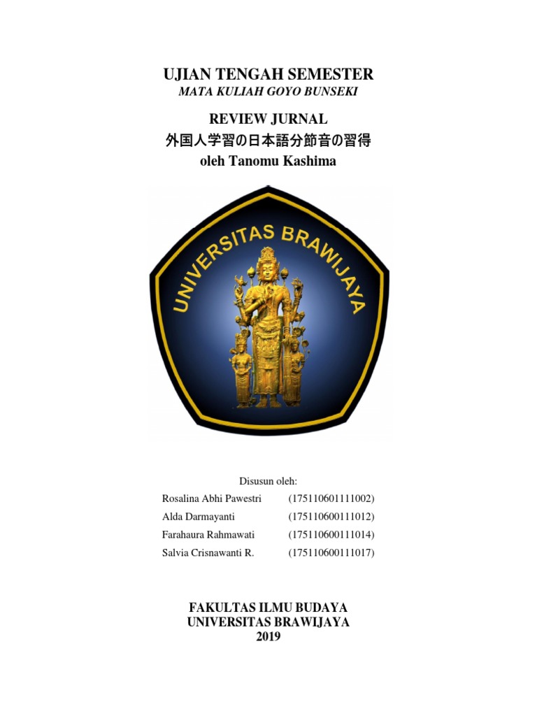 Makalah Goyou Bunseki Analisis Kesalahan | PDF