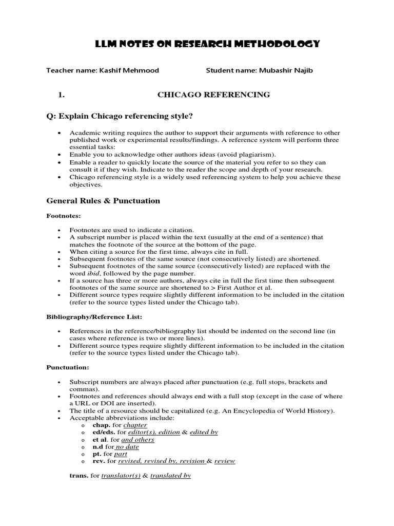 LLM Notes On Research Methodology by Mub | PDF | Hypothesis ...