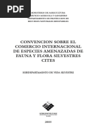 Apéndices de La CITES (General) PDF | PDF | Organismos | Familia