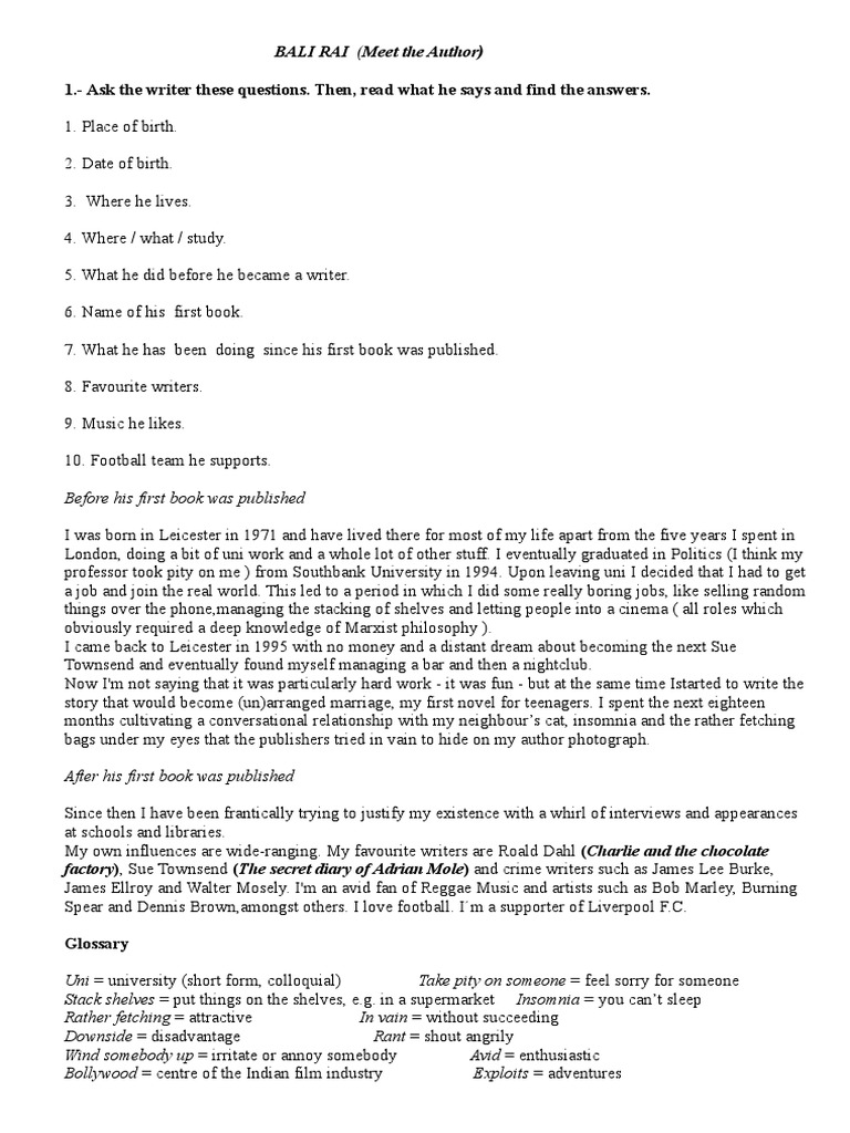 Bali Rai | Download Free PDF | Punjab