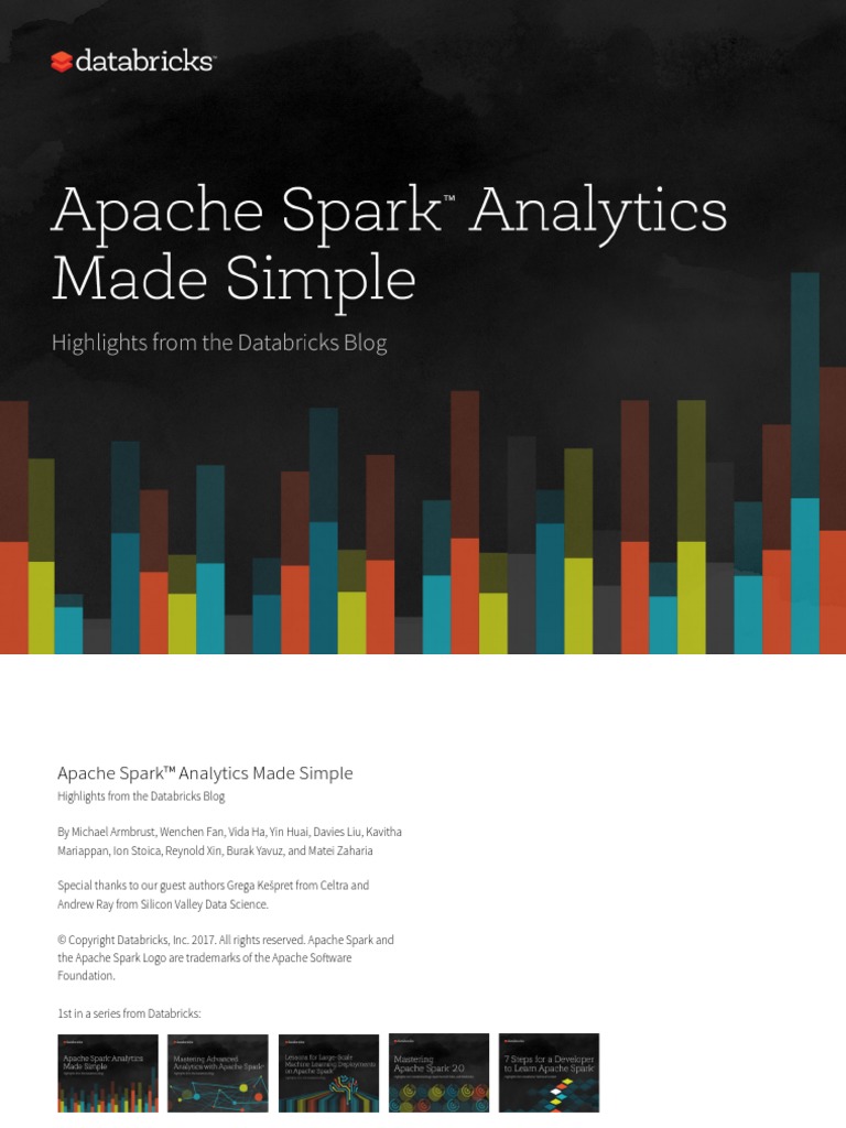 Apache Spark Analytics Made Simple | PDF | Apache Spark | Sql