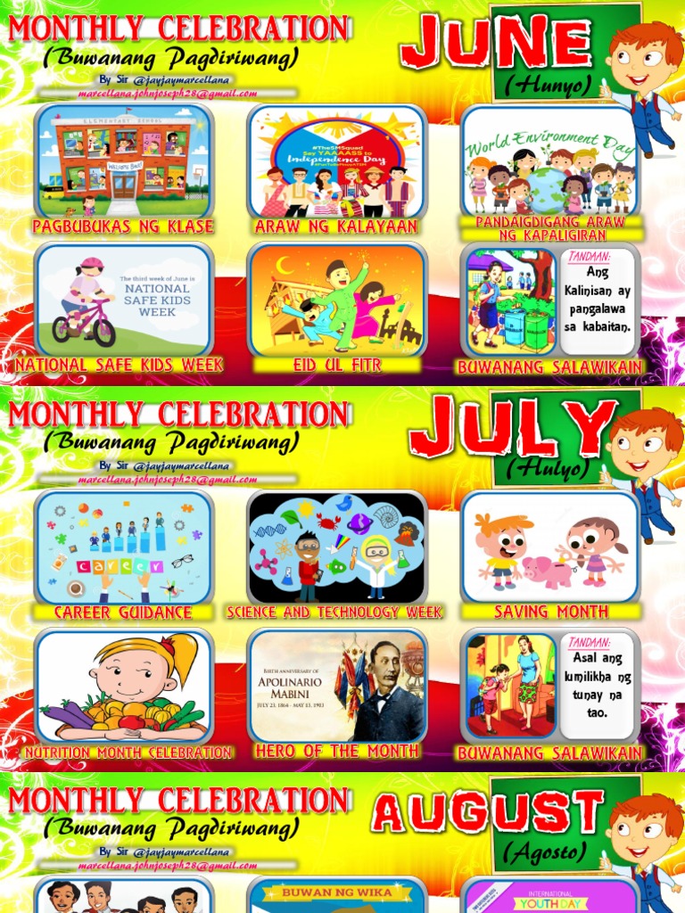 Monthly Celebration PDF | PDF