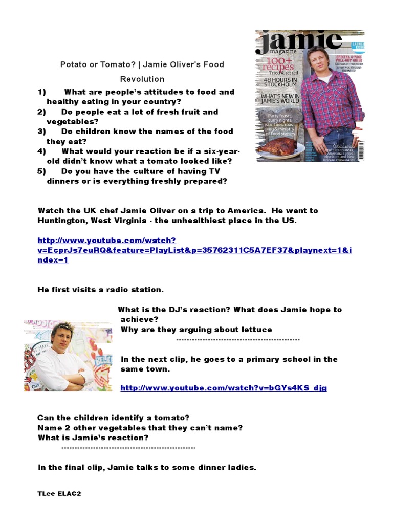 Jamie Oliver Fun Activities Games 7813 | PDF