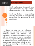 Nobela Kahulugan | PDF