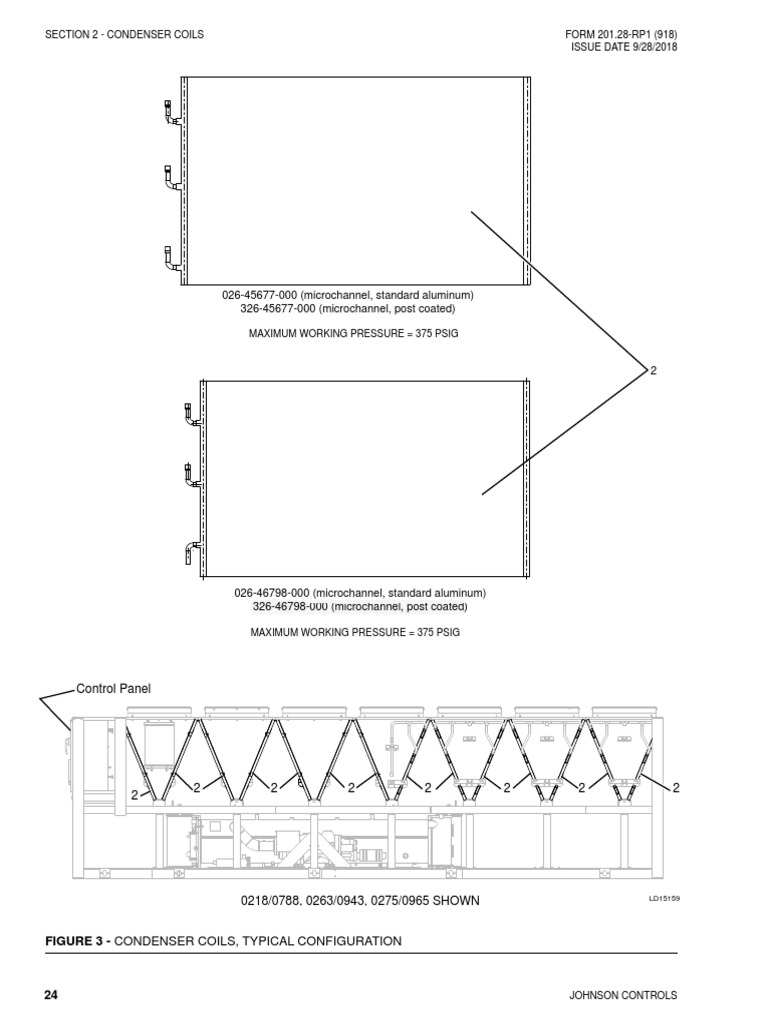 Despiece YVAA YORK (Condenser Coils) | PDF
