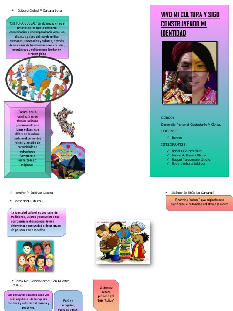 Vivo Mi Cultura y Sigo Construyendo Mi Identidad | PDF | Globalización ...