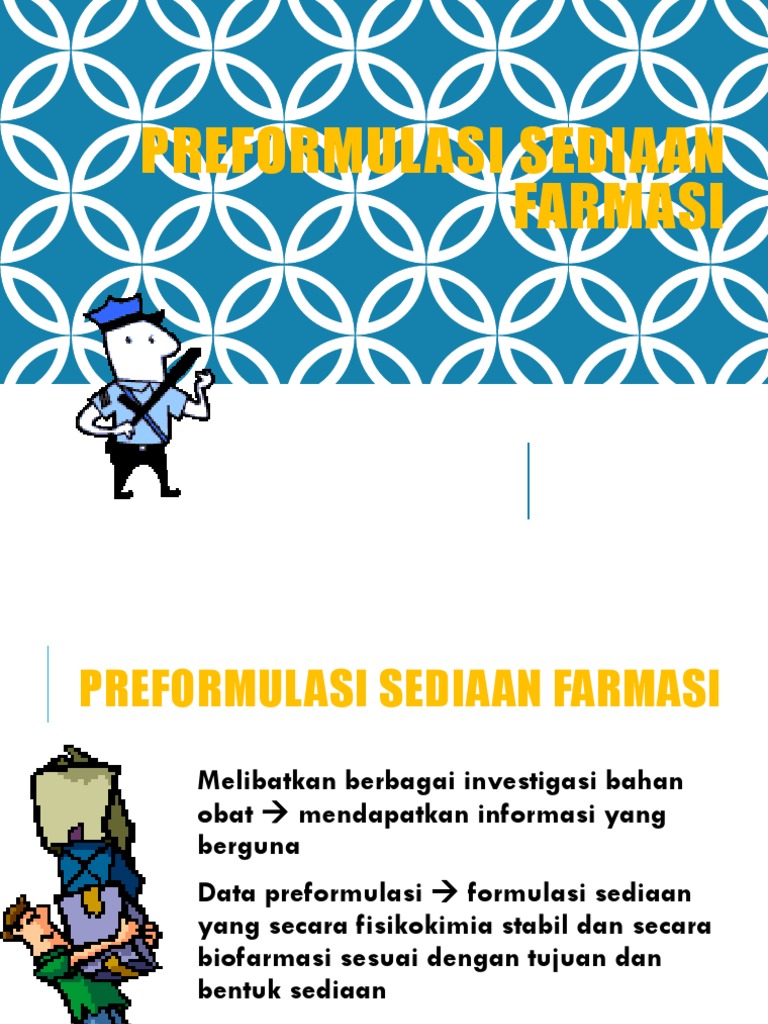 Preformulasi Sediaan Farmasi-1 | PDF | Kesehatan Holistik