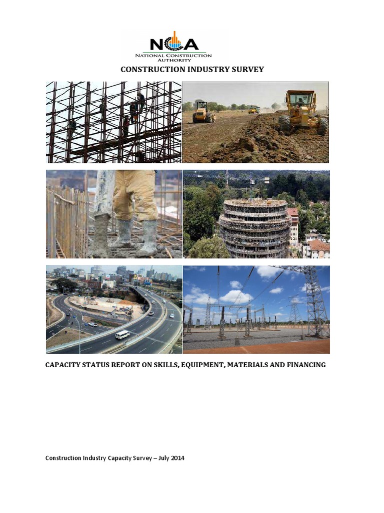Construction Industry Survey Report 2014 | PDF | Survey Methodology ...