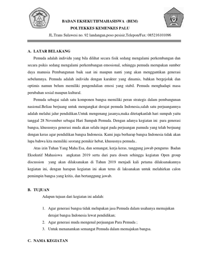 Proposal Dialog Publik-1 | PDF