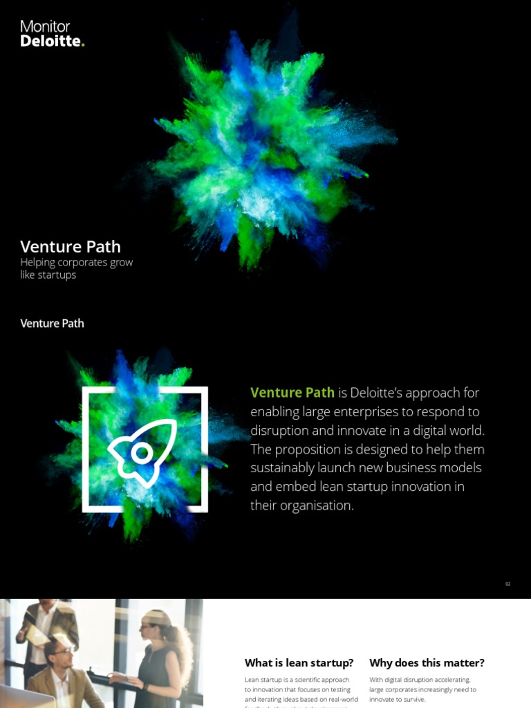 Deloitte Uk Venture Path Overview PDF | PDF | Lean Startup | Startup ...