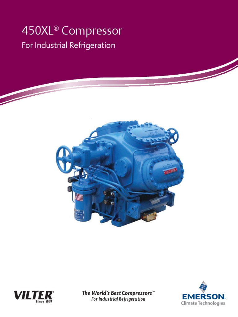 Compresor Vilter | PDF | Piston | Bearing (Mechanical)