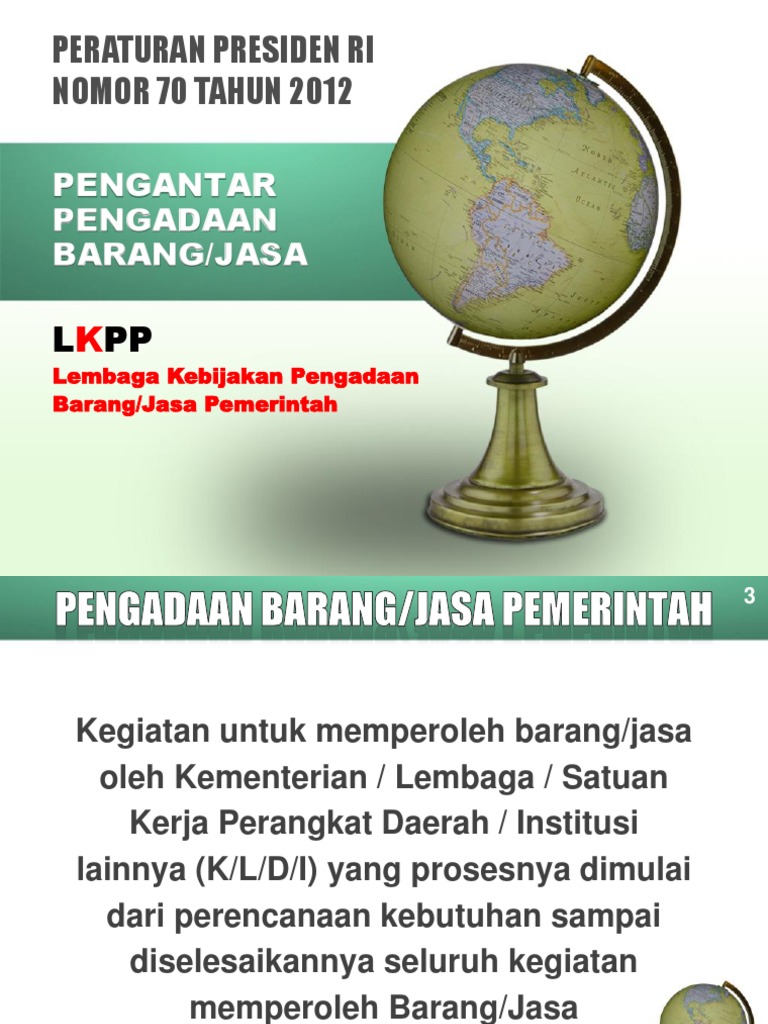 PPBJ-Modul 01 (Materi 01) | PDF