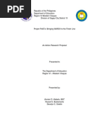 DepEd Format of A Project Proposal For Innovation in Schools | PDF ...