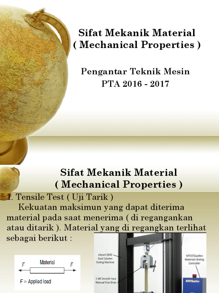 Sifat - Sifat Mekanik Material | PDF