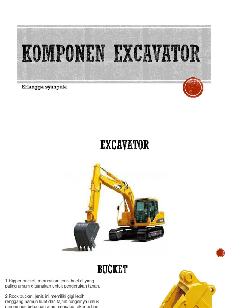 Komponen Excavator | PDF