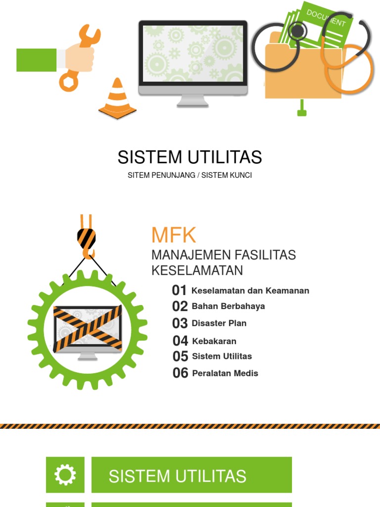 Sistem Utilitas | PDF | Infographics | Microsoft Power Point