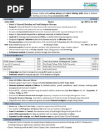 IIM CV Template | PDF