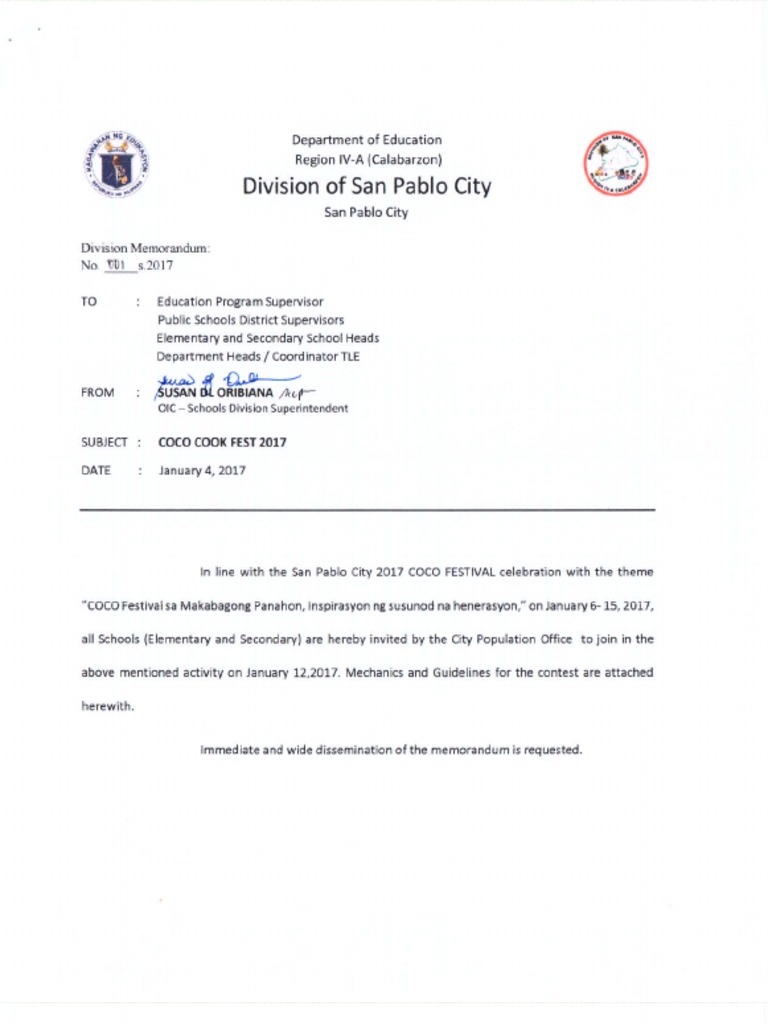 COOKFEST Sample Criteria | PDF