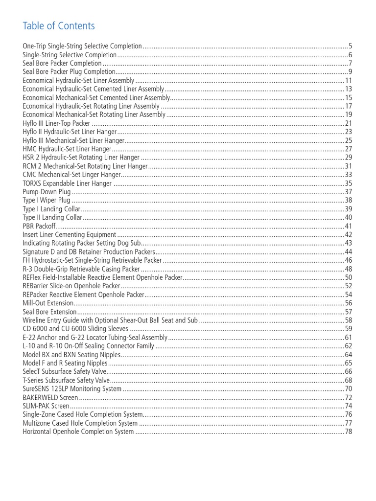 Liner Hanger | PDF | Pipe (Fluid Conveyance) | Nature