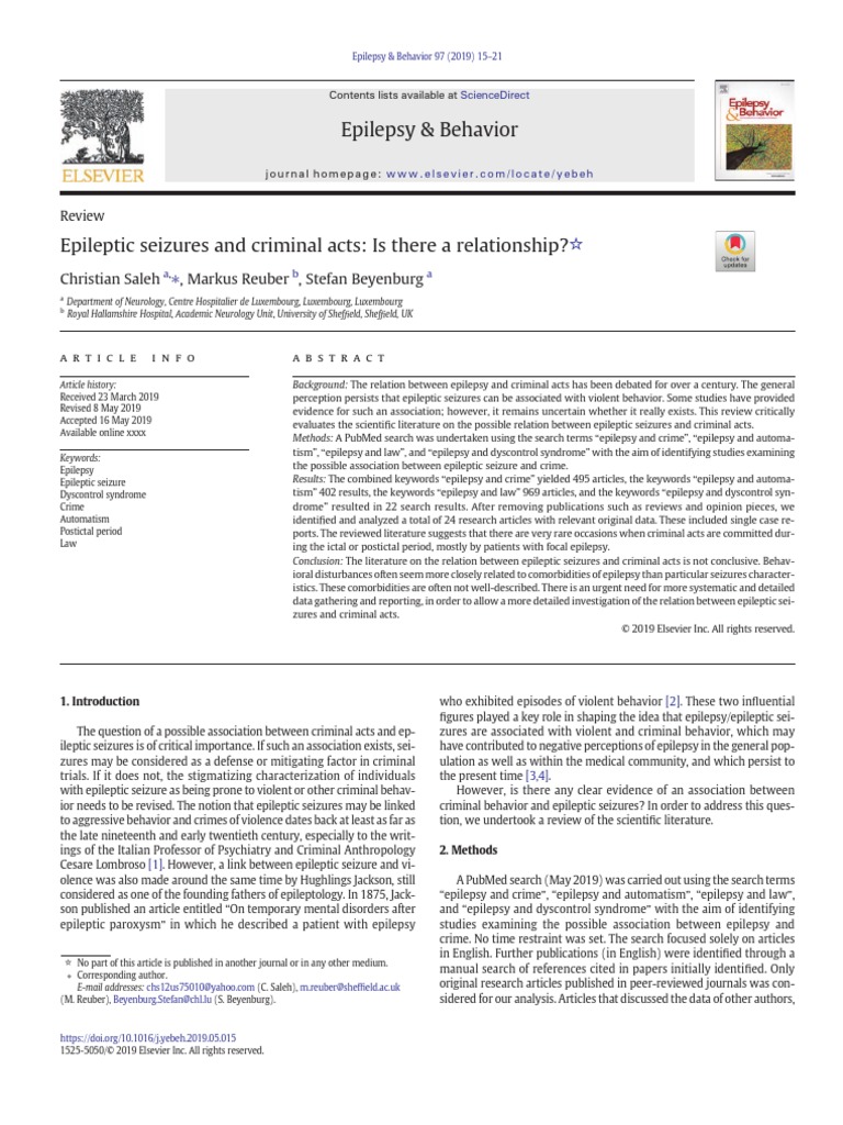 Epilepsi | PDF | Epilepsy | Episodic And Paroxysmal Disorders