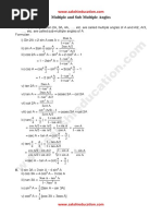 Logarithmic Formulas Sheet | PDF | Teaching Methods & Materials