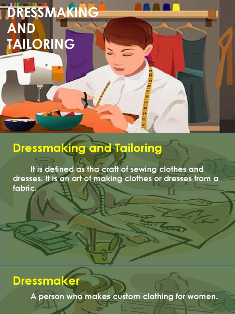 Dressmaking and Tailoring Essentials | PDF | Lifestyle