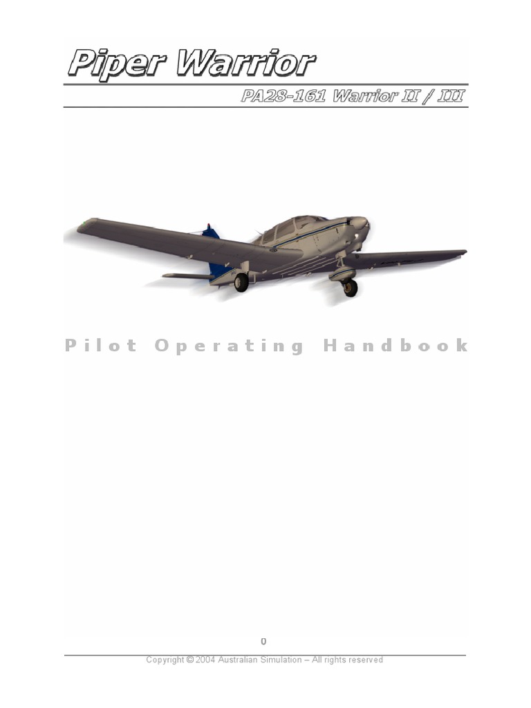 PiPER WARRIOR | PDF | Instrument Flight Rules | Cockpit