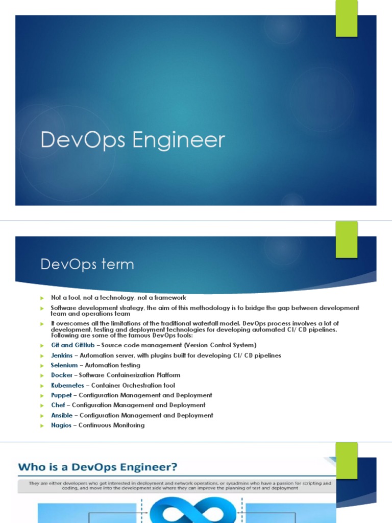 DevOps Engineer | PDF