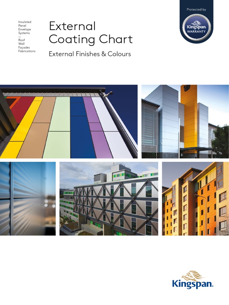 Kingspan External Coating Colour Chart | PDF | Corrosion | Color