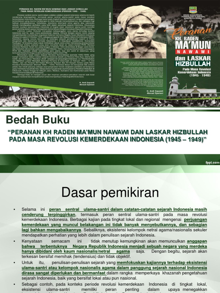 Bedah Buku Peranan KH Mamun Nawawi Dan Laskar Hizbullah | PDF