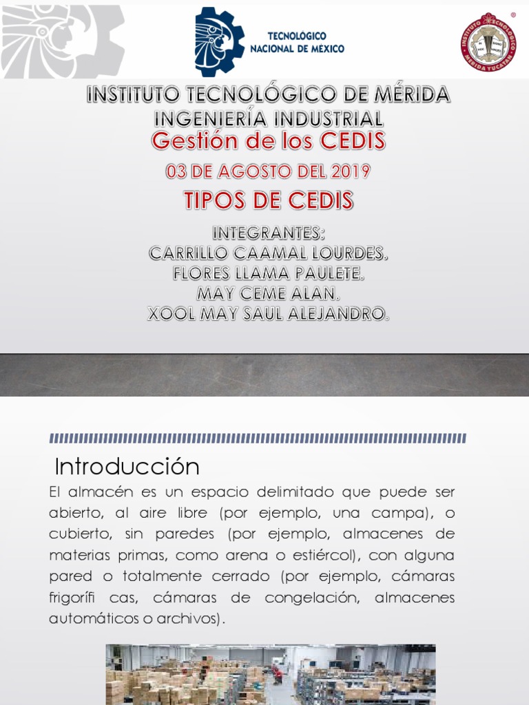 Tipos de Cedis | PDF