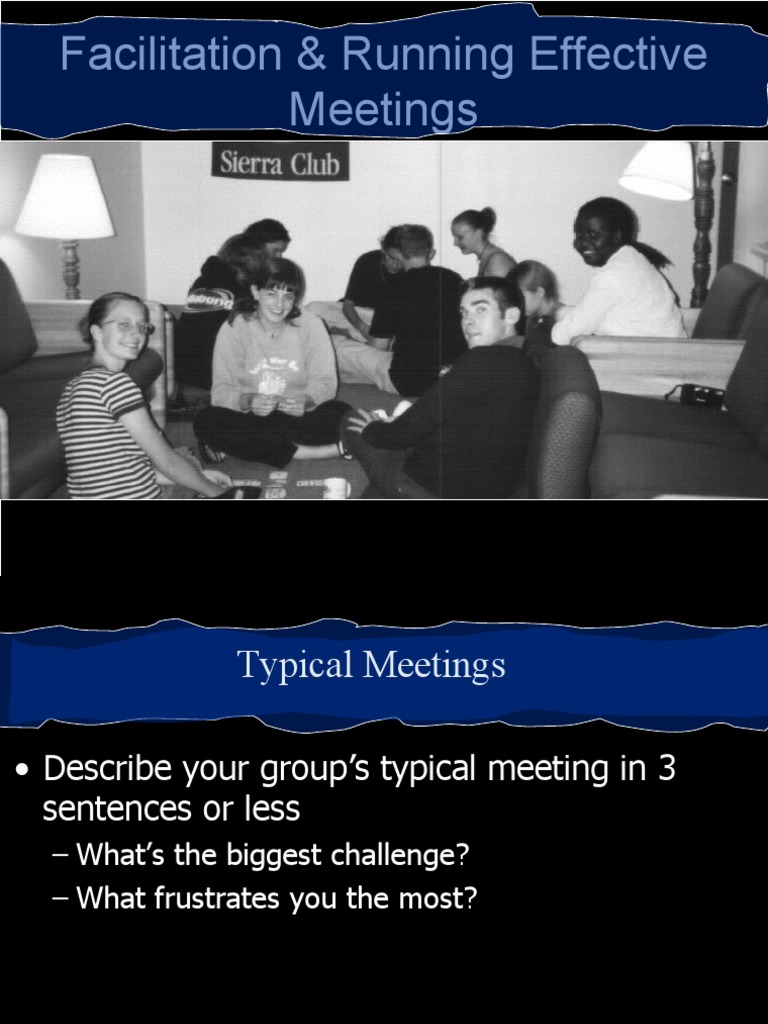 Facilitation | PDF | Facilitator | Consensus Decision Making